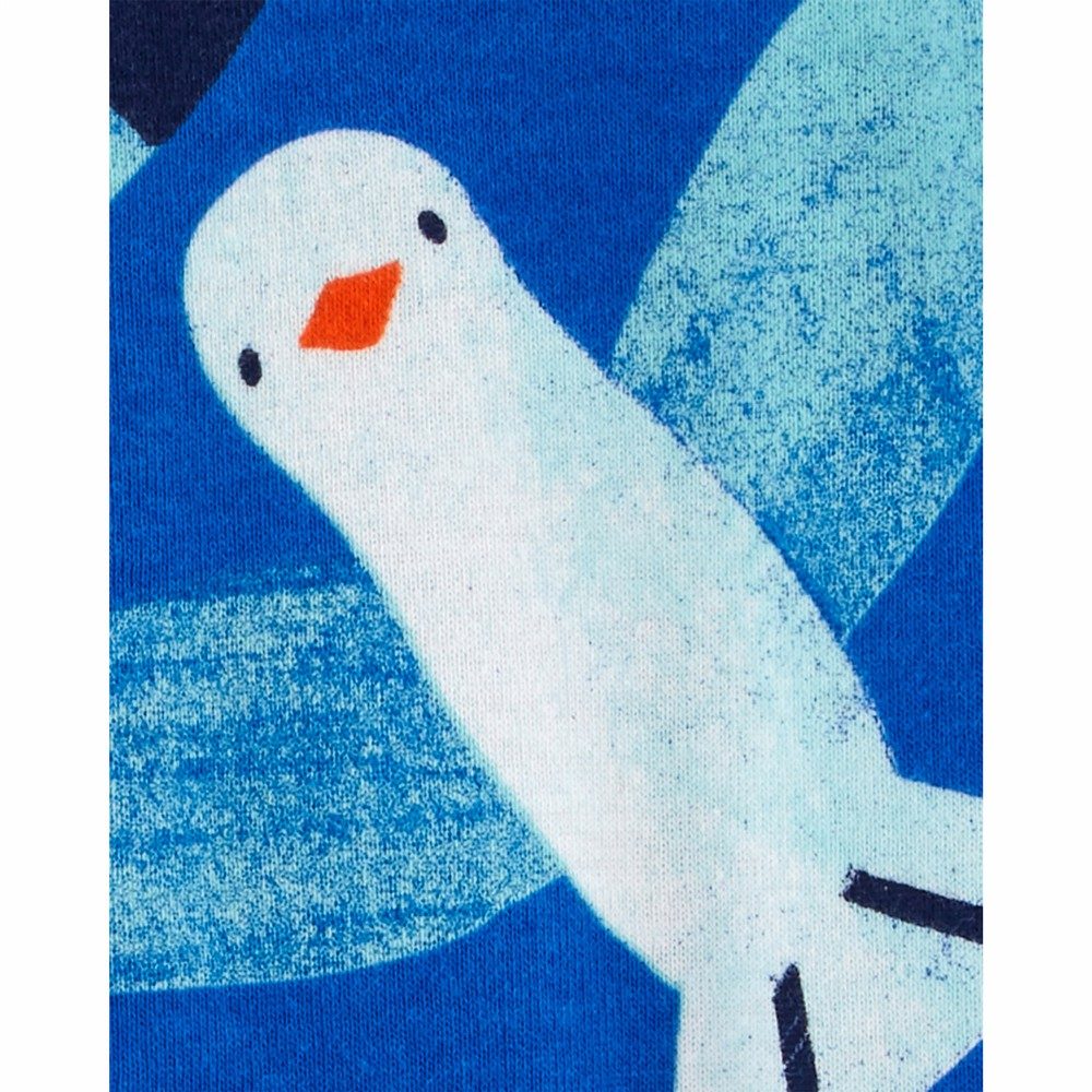 Carter's 2-Pack Seagull 2-Way Zip Cotton Footie Sleep & Play Onesie ...