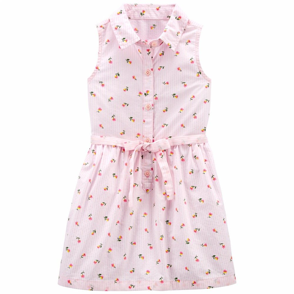Carter's Floral Shirt Dress | Toddler Girl