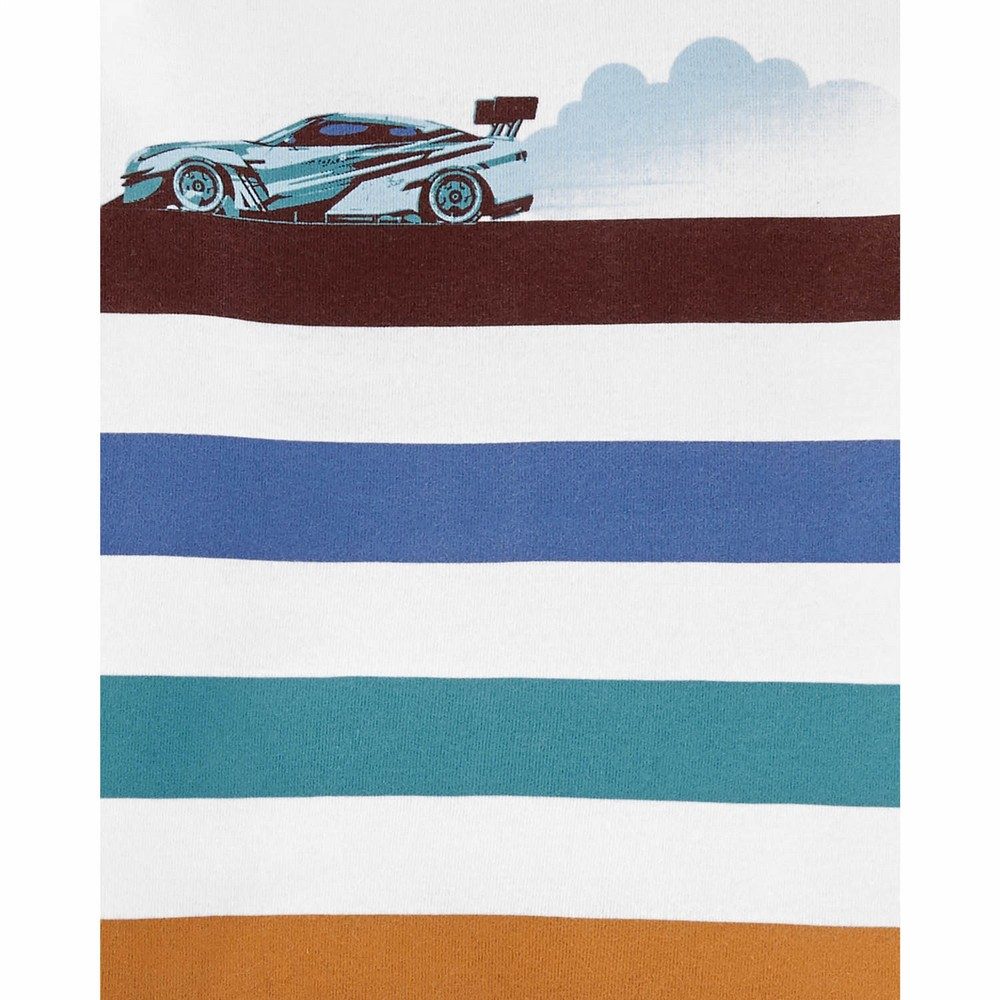 Carter's 4-Piece Race Car Snug Fit Cotton PJs | Boy